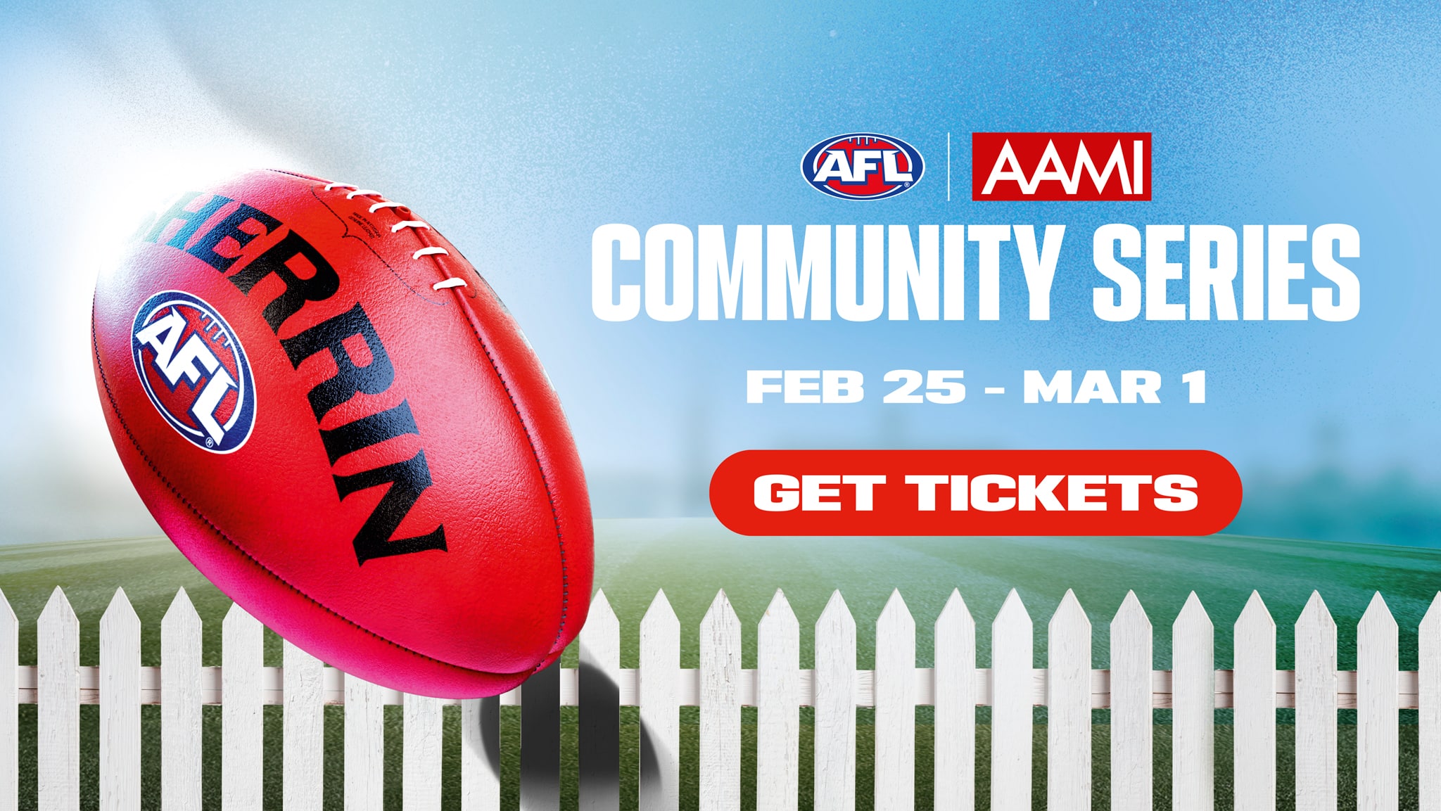 AFL footy heads to Ballarat this pre-season | Ticketmaster AU